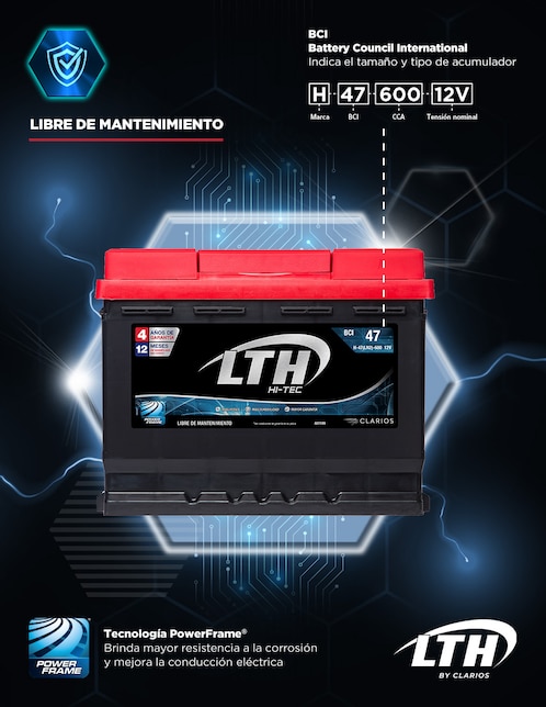 Acumulador Lth Hi - Tec H-47 (LN2)-600 2