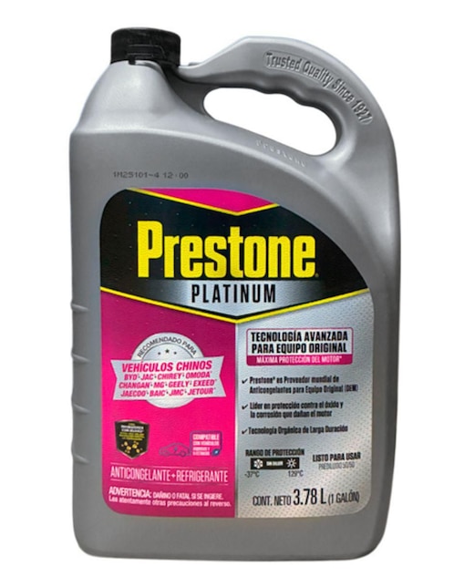 Anticongelante Prestone para automóvil 3.78 L 1